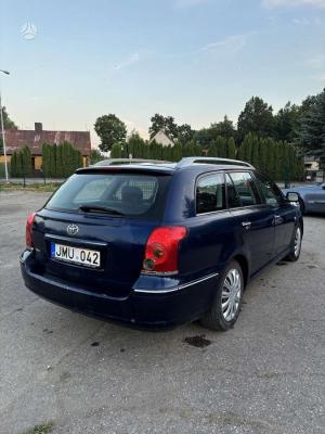 Blue Toyota Avensis 2004 in Joniskis, with an engine capacity of 1.79 L and mileage of 259 thousand km for 850 €, photo 18 on AUTOMOTO.COM.LV