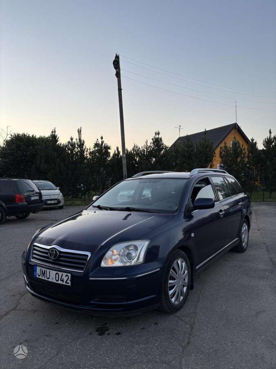 Blue Toyota Avensis 2004 in Joniskis, with an engine capacity of 1.79 L and mileage of 259 thousand km for 850 €, photo 19 on AUTOMOTO.COM.LV