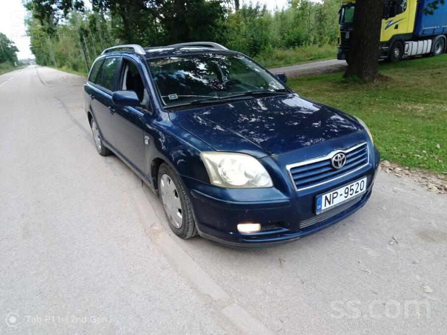 Синий Тойота Авенсис 2004 в Рига, объемом двигателя 2.00 л и пробегом 285 тыс. км за 850 €, фото 3 на AUTOMOTO.COM.LV