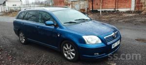 Zils Toyota Avensis 2005 Daugavpils, ar dzinēja tilpumu 2.00 L un nobraukumu 428 tūkst. km par 1000 €, foto 3 vietnē AUTOMOTO.COM.LV