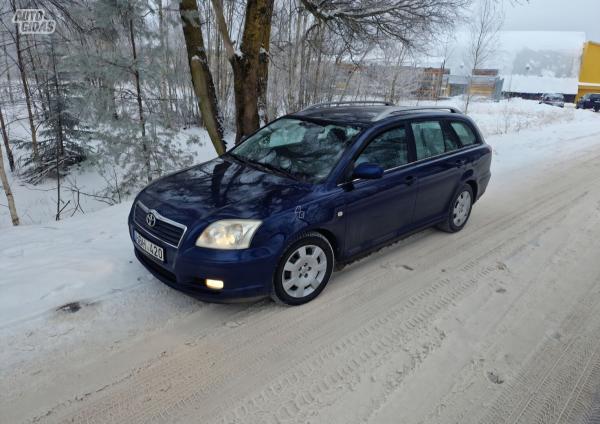 Blue Toyota Avensis 2005 in Anyksciai, with an engine capacity of 2.00 L and mileage of 315 thousand km for 1699 €, photo 2 on AUTOMOTO.COM.LV