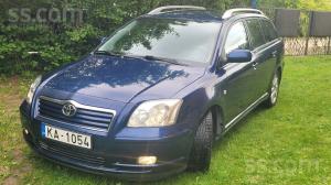 Blue Toyota Avensis 2005 in Jelgava, with an engine capacity of 2.00 L and mileage of 418 thousand km for 1600 €, photo  on AUTOMOTO.COM.LV