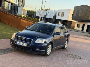 Blue Toyota Avensis 2005 in Riga, with an engine capacity of 1.80 L and mileage of 320 thousand km for 1400 €, photo  on AUTOMOTO.COM.LV
