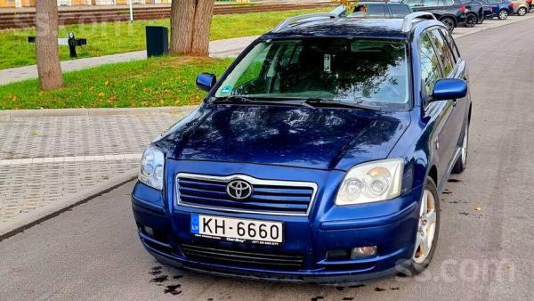 Zils Toyota Avensis 2005 Cēsis, ar dzinēja tilpumu 2.20 L un nobraukumu 293 tūkst. km par 1650 €, foto 3 vietnē AUTOMOTO.COM.LV