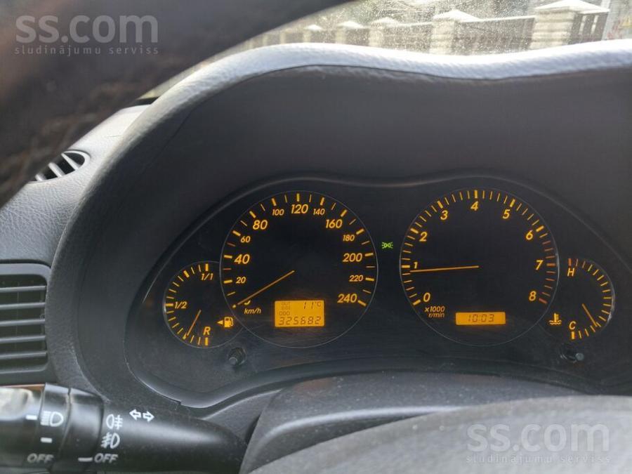 Blue Toyota Avensis 2005 in Liepaja, with an engine capacity of 2.00 L and mileage of 326 thousand km for 1270 €, photo 19 on AUTOMOTO.COM.LV