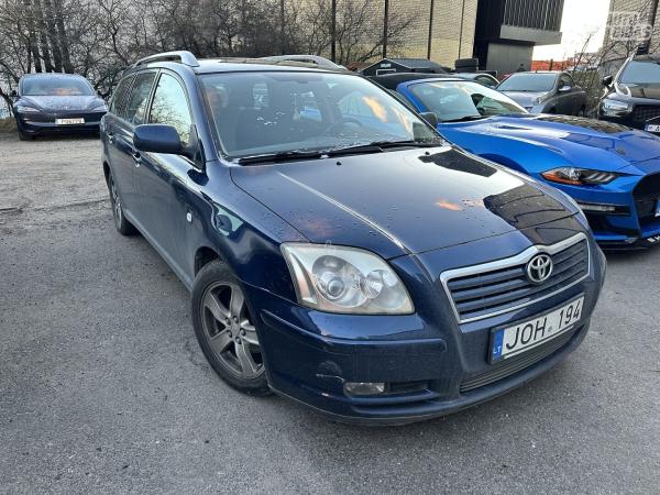 Blue Toyota Avensis 2006 in Vilnius, with an engine capacity of 1.80 L and mileage of 156 thousand km for 1150 €, photo 2 on AUTOMOTO.COM.LV