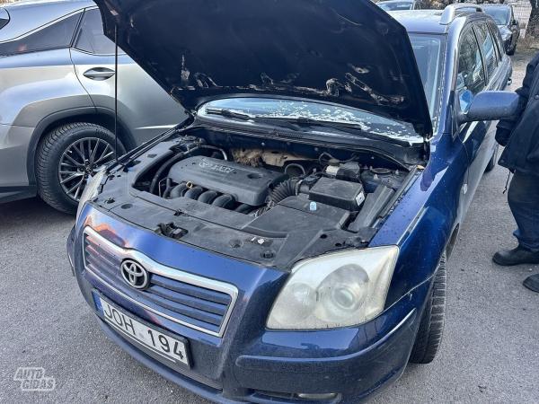 Blue Toyota Avensis 2006 in Vilnius, with an engine capacity of 1.80 L and mileage of 156 thousand km for 1150 €, photo 5 on AUTOMOTO.COM.LV
