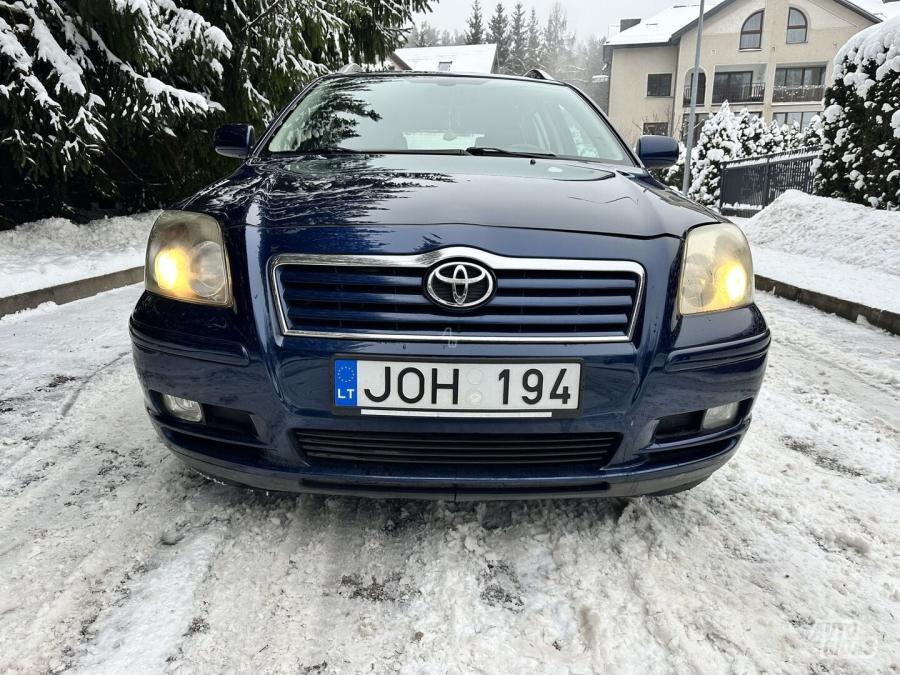 Blue Toyota Avensis 2006 in Vilnius, with an engine capacity of 1.80 L and mileage of 159 thousand km for 1850 €, photo 5 on AUTOMOTO.COM.LV