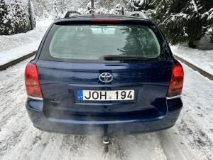 Blue Toyota Avensis 2006 in Vilnius, with an engine capacity of 1.80 L and mileage of 159 thousand km for 1850 €, photo 6 on AUTOMOTO.COM.LV