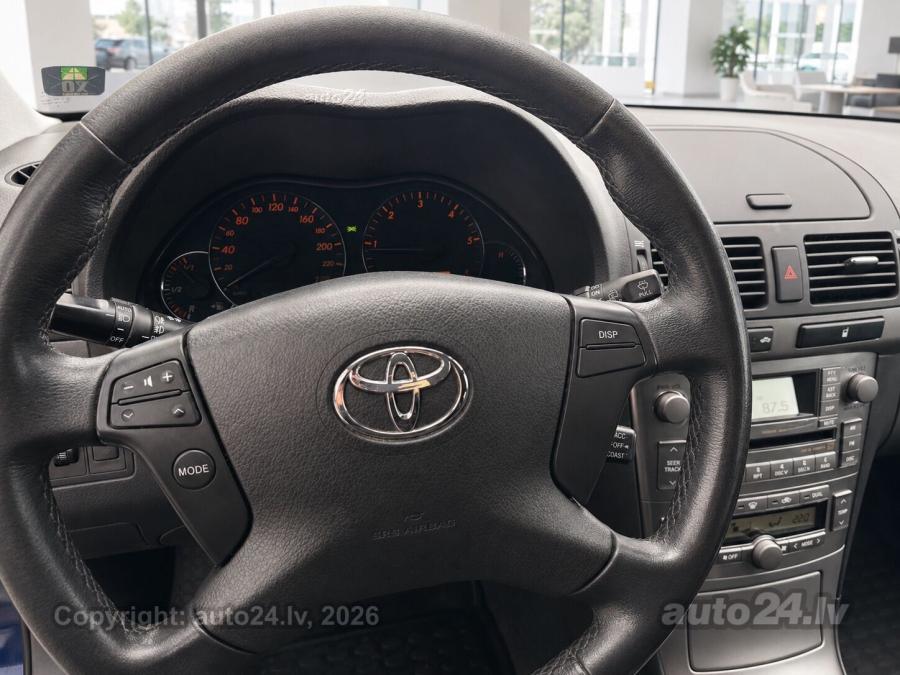 Blue Toyota Avensis 2006 in Tallinn, with an engine capacity of 2.20 L and mileage of 339 thousand km for 1999 €, photo 8 on AUTOMOTO.COM.LV