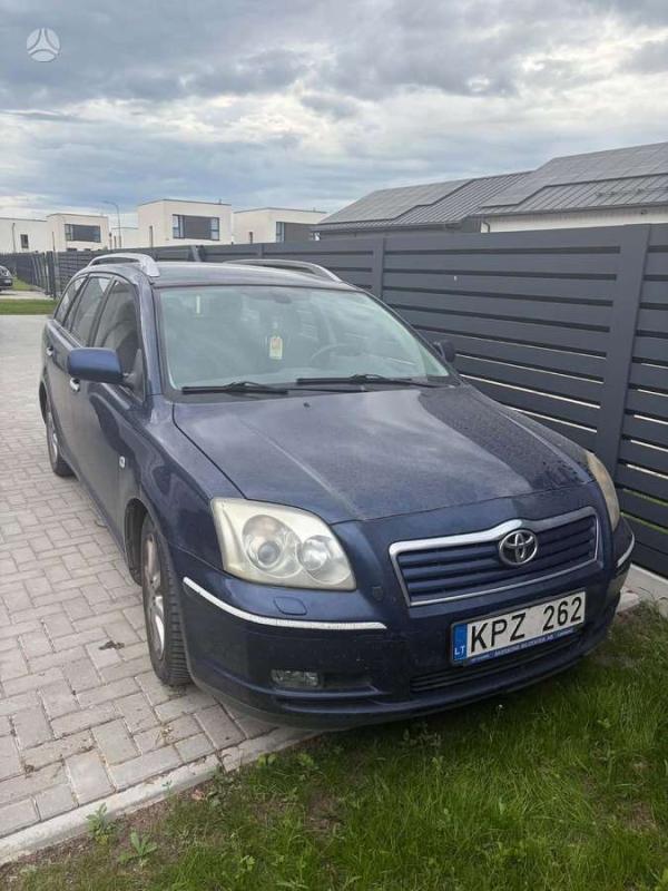 Синий Тойота Авенсис 2006 в Вильнюс, объемом двигателя 2.00 л и пробегом 398 тыс. км за 1300 €, фото 1 на AUTOMOTO.COM.LV
