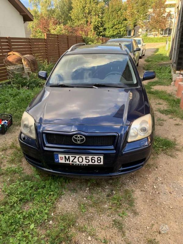 Blue Toyota Avensis 2006 in Kaunas, with an engine capacity of 2.23 L and mileage of 278 thousand km for 800 €, photo 1 on AUTOMOTO.COM.LV
