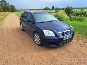 Zils Toyota Avensis 2006 Aizkraukle, ar dzinēja tilpumu 2.20 L un nobraukumu 490 tūkst. km par 1200 €, foto  vietnē AUTOMOTO.COM.LV