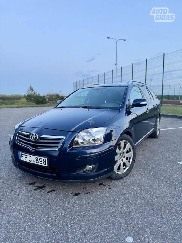 Blue Toyota Avensis 2007 in Ukmerge, with an engine capacity of 2.00 L and mileage of 326 thousand km for 1750 €, photo 1 on AUTOMOTO.COM.LV
