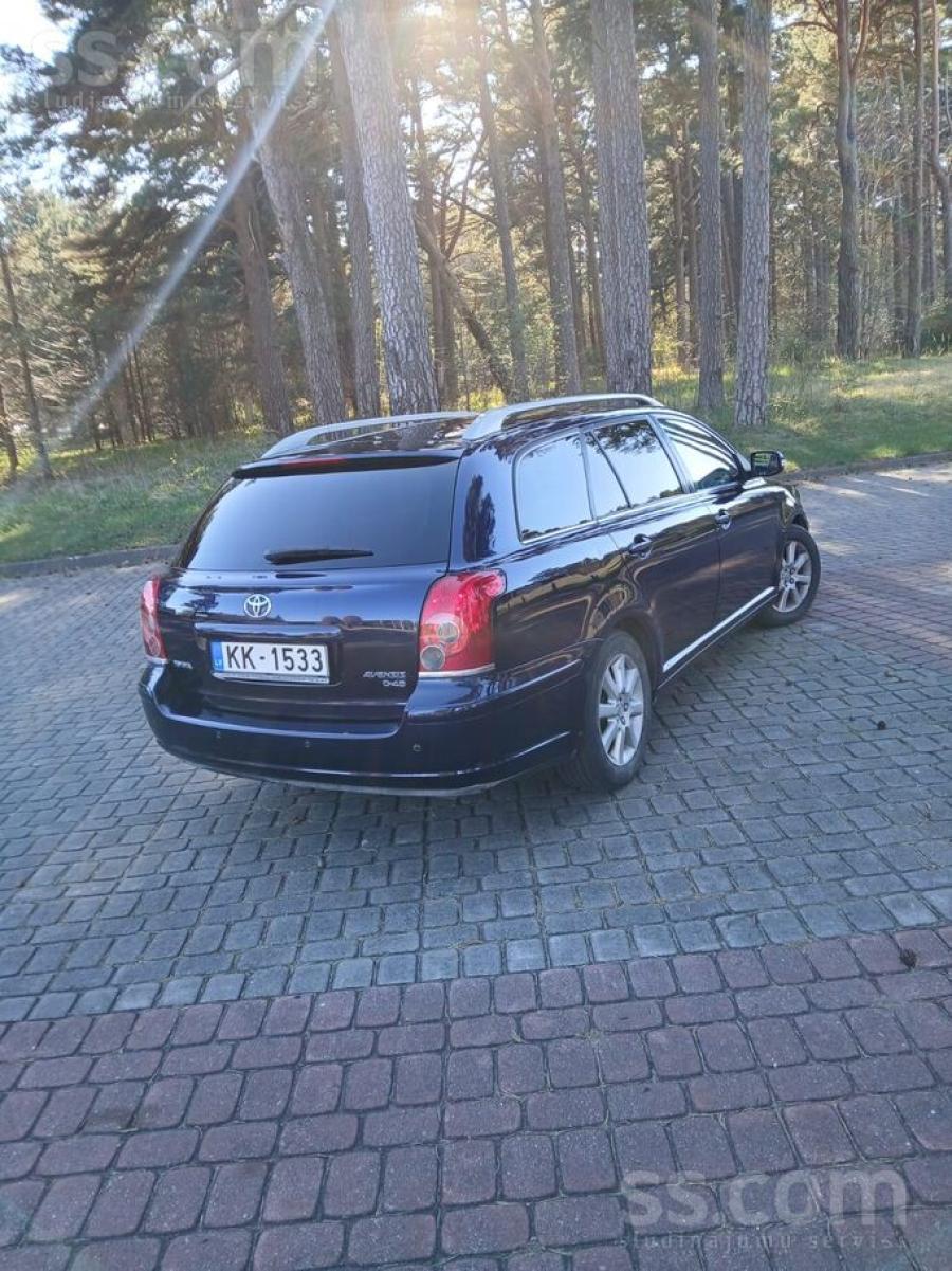 Синий Тойота Авенсис 2008 в Вентспилс, объемом двигателя 2.00 л и пробегом 284 тыс. км за 2700 €, фото 5 на AUTOMOTO.COM.LV