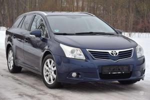 Blue Toyota Avensis 2009 in Vilnius, with an engine capacity of 2.00 L and mileage of 288 thousand km for 3700 €, photo 4 on AUTOMOTO.COM.LV