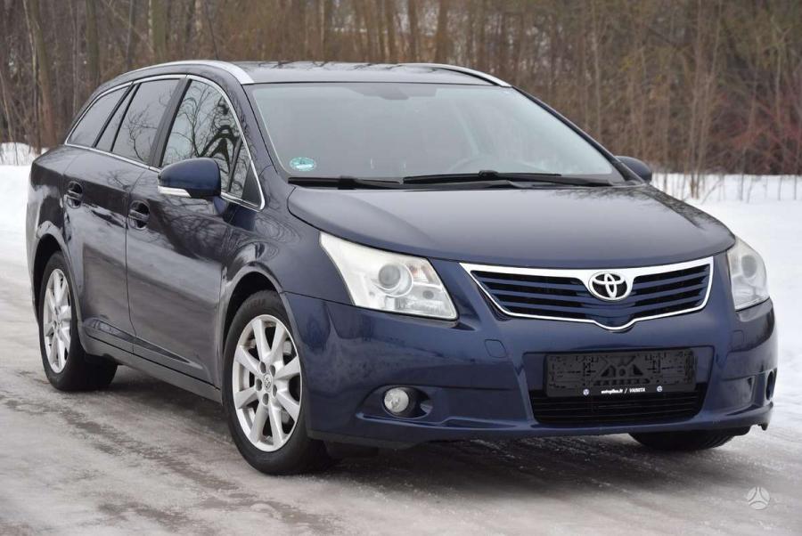 Blue Toyota Avensis 2009 in Vilnius, with an engine capacity of 2.00 L and mileage of 288 thousand km for 3700 €, photo 4 on AUTOMOTO.COM.LV