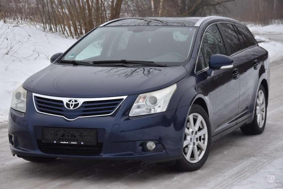 Blue Toyota Avensis 2009 in Vilnius, with an engine capacity of 2.00 L and mileage of 288 thousand km for 3700 €, photo 5 on AUTOMOTO.COM.LV