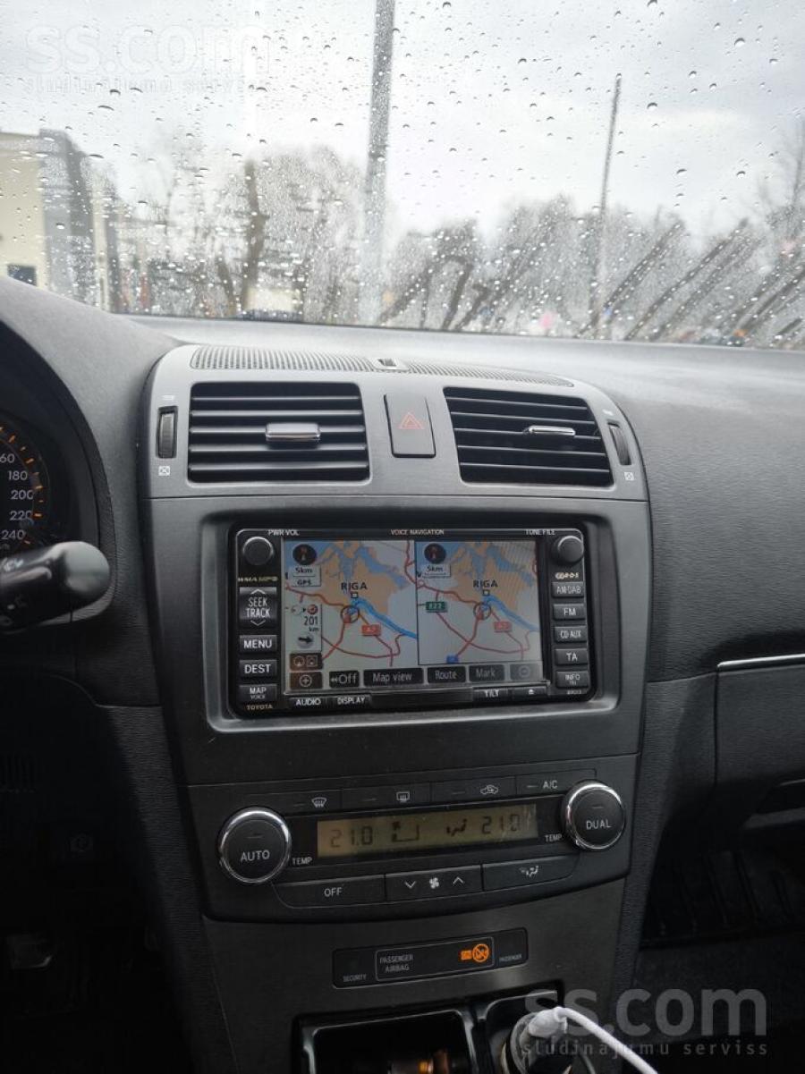 Синий Тойота Авенсис 2009 в Рига, объемом двигателя 2.00 л и пробегом 250 тыс. км за 4590 €, фото 11 на AUTOMOTO.COM.LV