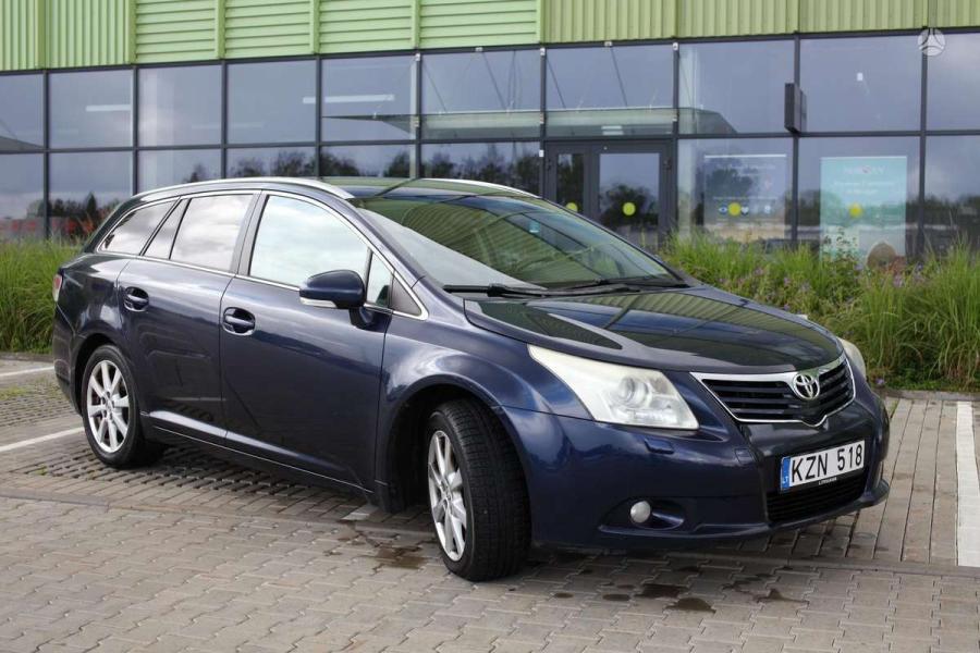 Zils Toyota Avensis 2009 Viļņa, ar dzinēja tilpumu 2.23 L un nobraukumu 260 tūkst. km par 3990 €, foto 1 vietnē AUTOMOTO.COM.LV