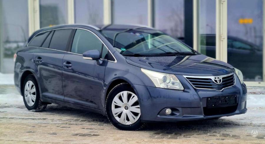 Blue Toyota Avensis 2010 in Vilnius, with an engine capacity of 2.00 L and mileage of 225 thousand km for 5250 €, photo 3 on AUTOMOTO.COM.LV