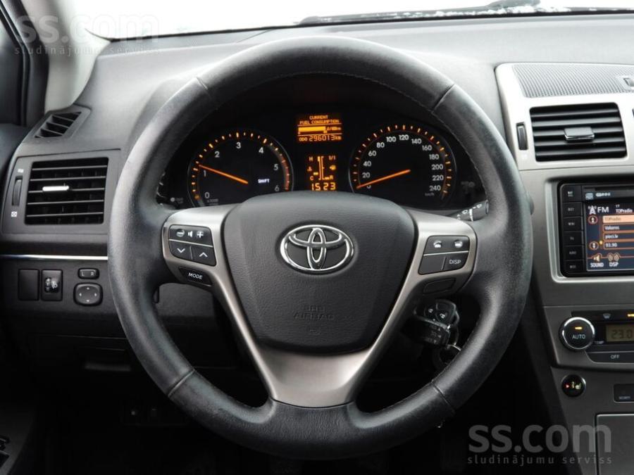 Zils Toyota Avensis 2010 Rīga, ar dzinēja tilpumu 2.00 L un nobraukumu 296 tūkst. km par 5890 €, foto 17 vietnē AUTOMOTO.COM.LV