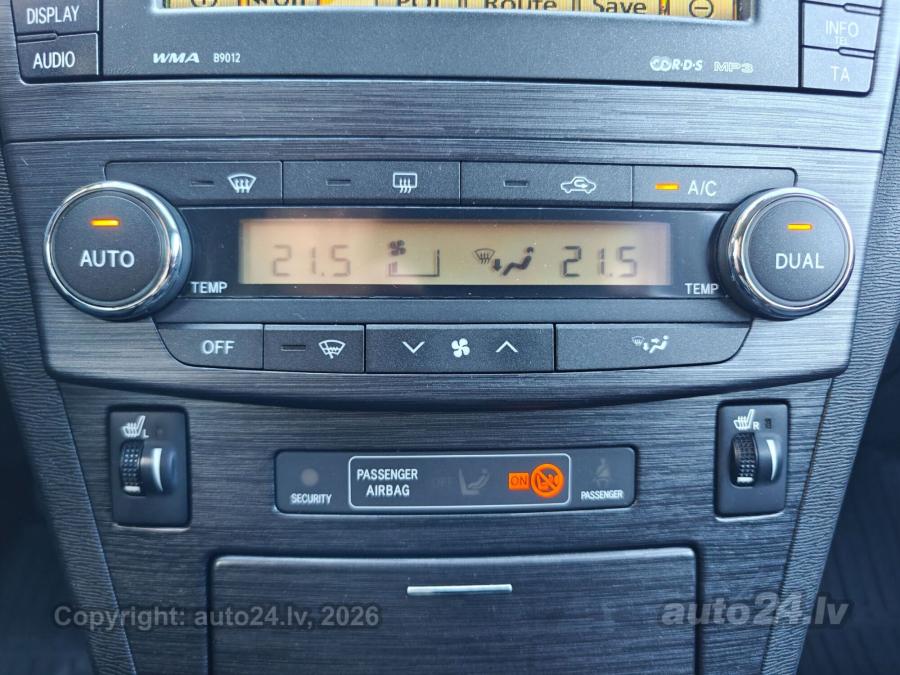 Синий Тойота Авенсис 2011 в Пайде, объемом двигателя 2.00 л и пробегом 337 тыс. км за 4490 €, фото 22 на AUTOMOTO.COM.LV