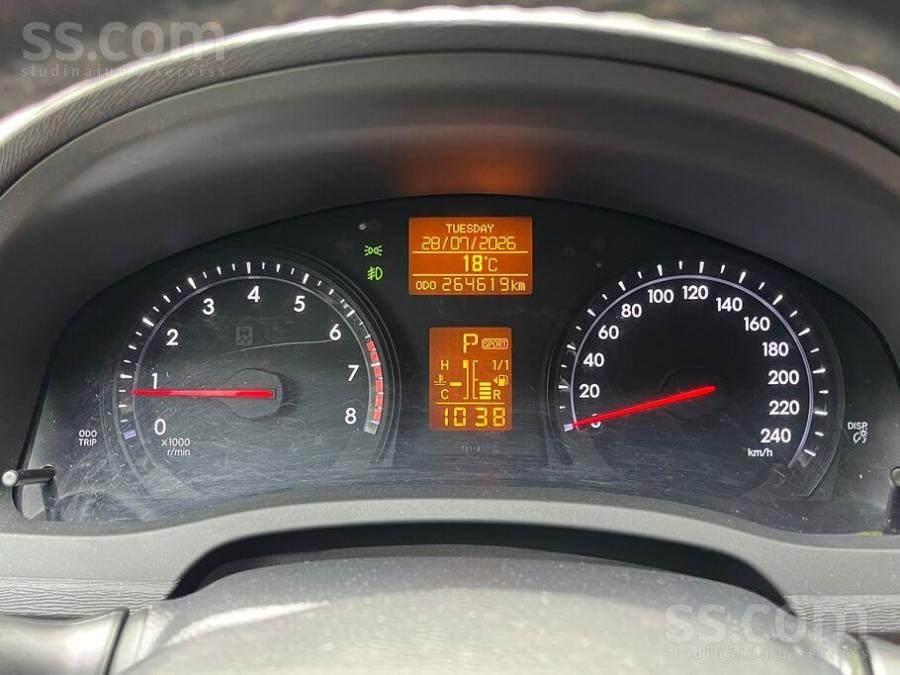 Blue Toyota Avensis 2012 in Riga, with an engine capacity of 1.80 L and mileage of 0 thousand km for 6199 €, photo 15 on AUTOMOTO.COM.LV