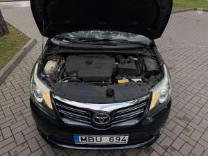 Blue Toyota Avensis 2012 in Alytus, with an engine capacity of 2.00 L and mileage of 298 thousand km for 4850 €, photo 25 on AUTOMOTO.COM.LV