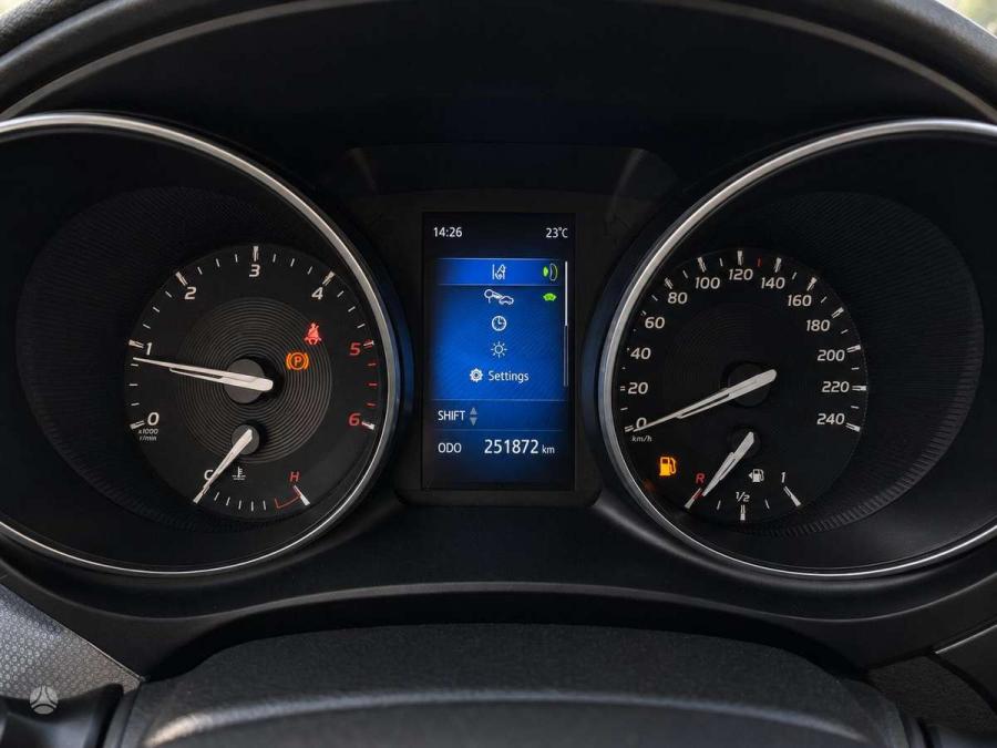 Zils Toyota Avensis 2015 Pakruojis, ar dzinēja tilpumu 2.00 L un nobraukumu 251 tūkst. km par 6900 €, foto 13 vietnē AUTOMOTO.COM.LV
