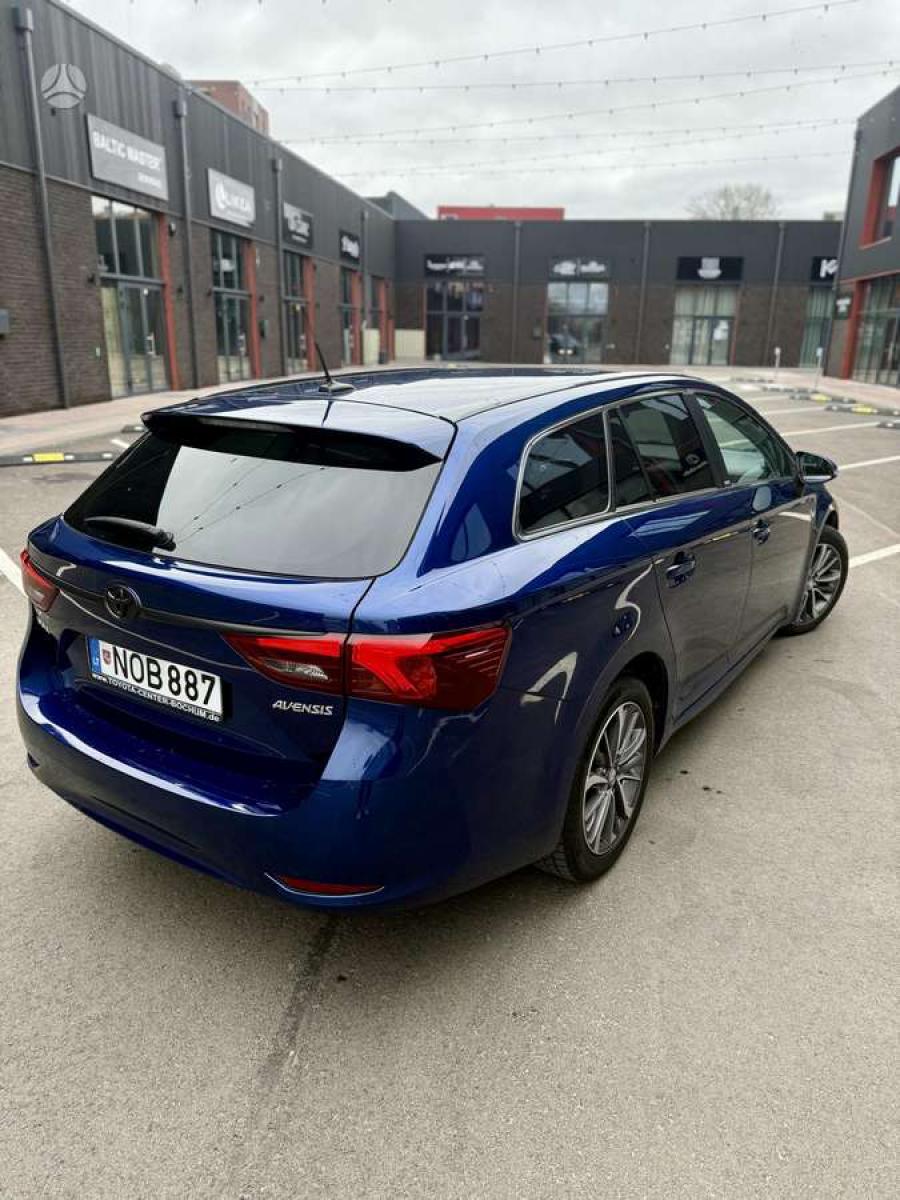 Zils Toyota Avensis 2016 Klaipėda, ar dzinēja tilpumu 2.00 L un nobraukumu 240 tūkst. km par 8900 €, foto 12 vietnē AUTOMOTO.COM.LV