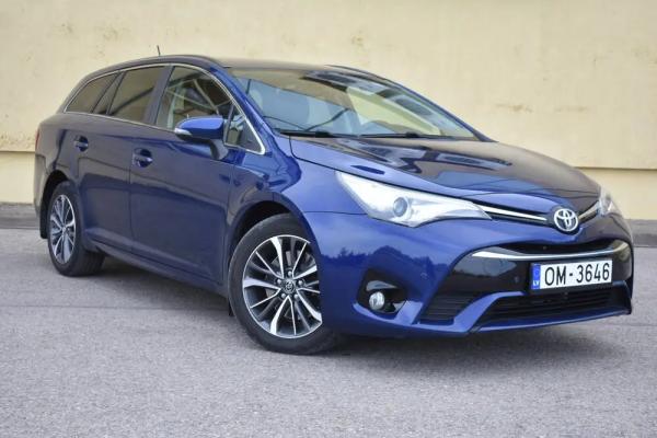 Blue Toyota Avensis 2016 in Talsi, with an engine capacity of 2.00 L and mileage of 220 thousand km for 8700 €, photo 1 on AUTOMOTO.COM.LV