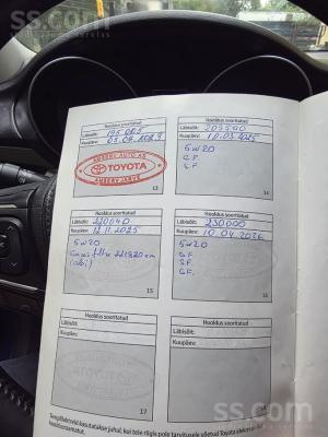 Синий Тойота Авенсис 2017 в Рига, объемом двигателя 1.80 л и пробегом 232 тыс. км за 11000 €, фото 17 на AUTOMOTO.COM.LV