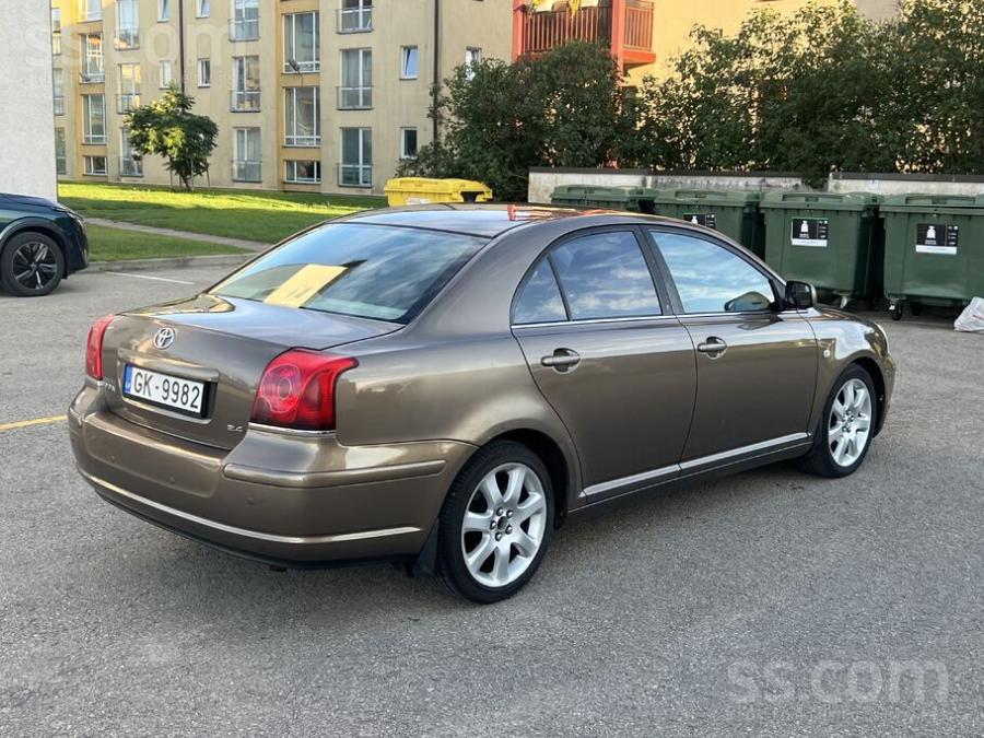 Коричневый Тойота Авенсис 2005 в Рига, объемом двигателя 2.40 л и пробегом 360 тыс. км за 1899 €, фото 6 на AUTOMOTO.COM.LV