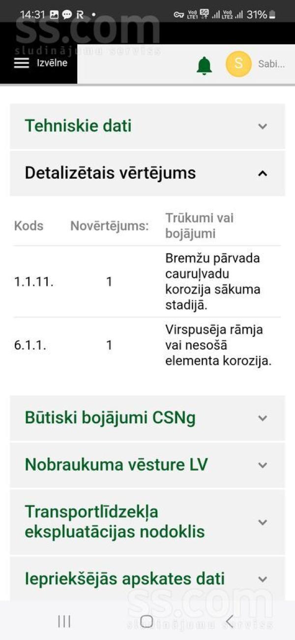 Brūns Toyota Avensis 2006 Rīga, ar dzinēja tilpumu 2.00 L un nobraukumu 0 tūkst. km par 1090 €, foto 7 vietnē AUTOMOTO.COM.LV
