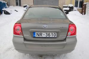 Brūns Toyota Avensis 2006 Jēkabpils, ar dzinēja tilpumu 2.00 L un nobraukumu 255 tūkst. km par 4300 €, foto 9 vietnē AUTOMOTO.COM.LV
