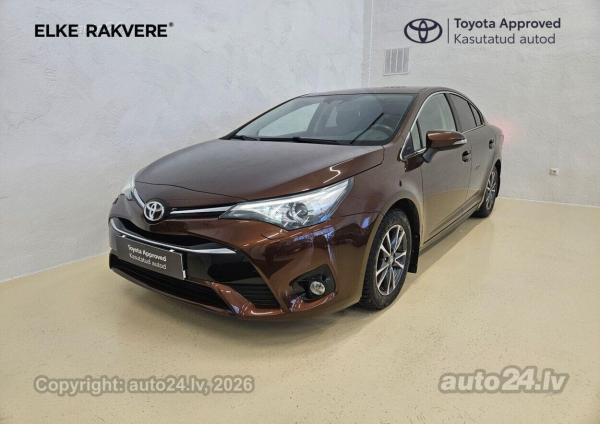 Brown Toyota Avensis 2016 in Rakvere, with an engine capacity of 1.80 L and mileage of 91 thousand km for 11990 €, photo 1 on AUTOMOTO.COM.LV
