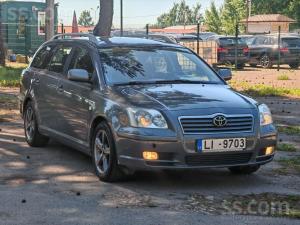 Brown Toyota Avensis 2004 in Riga, with an engine capacity of 2.00 L and mileage of 245 thousand km for 2200 €, photo  on AUTOMOTO.COM.LV