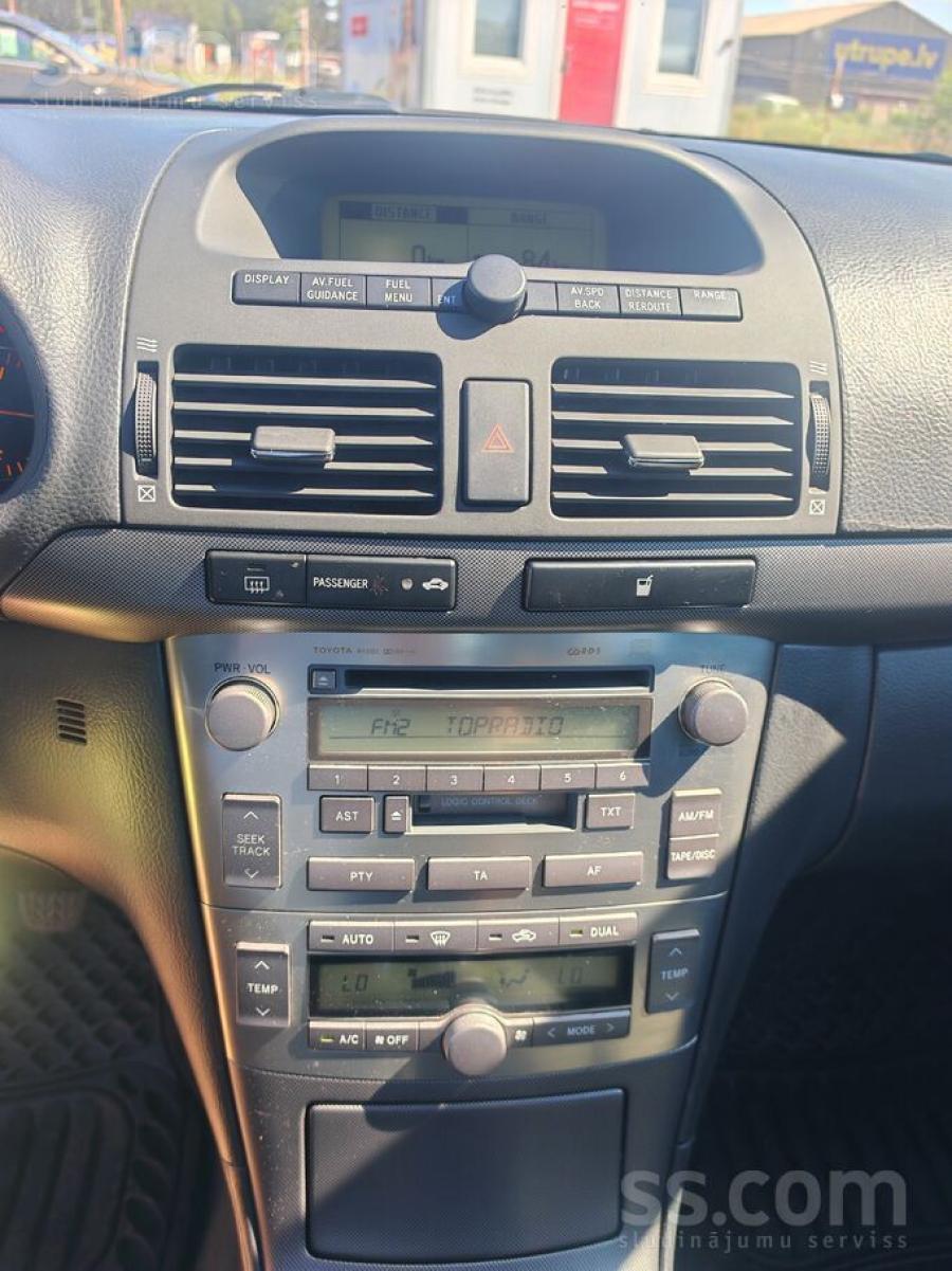 Brūns Toyota Avensis 2004 Rīga, ar dzinēja tilpumu 2.00 L un nobraukumu 245 tūkst. km par 2200 €, foto 21 vietnē AUTOMOTO.COM.LV