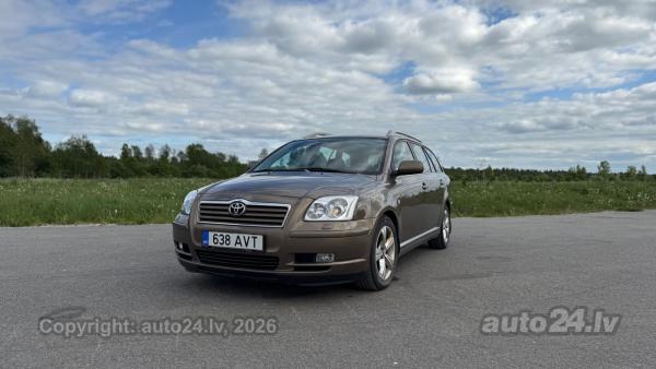 Brown Toyota Avensis 2005 in Tallinn, with an engine capacity of 1.80 L and mileage of 388 thousand km for 1650 €, photo 1 on AUTOMOTO.COM.LV