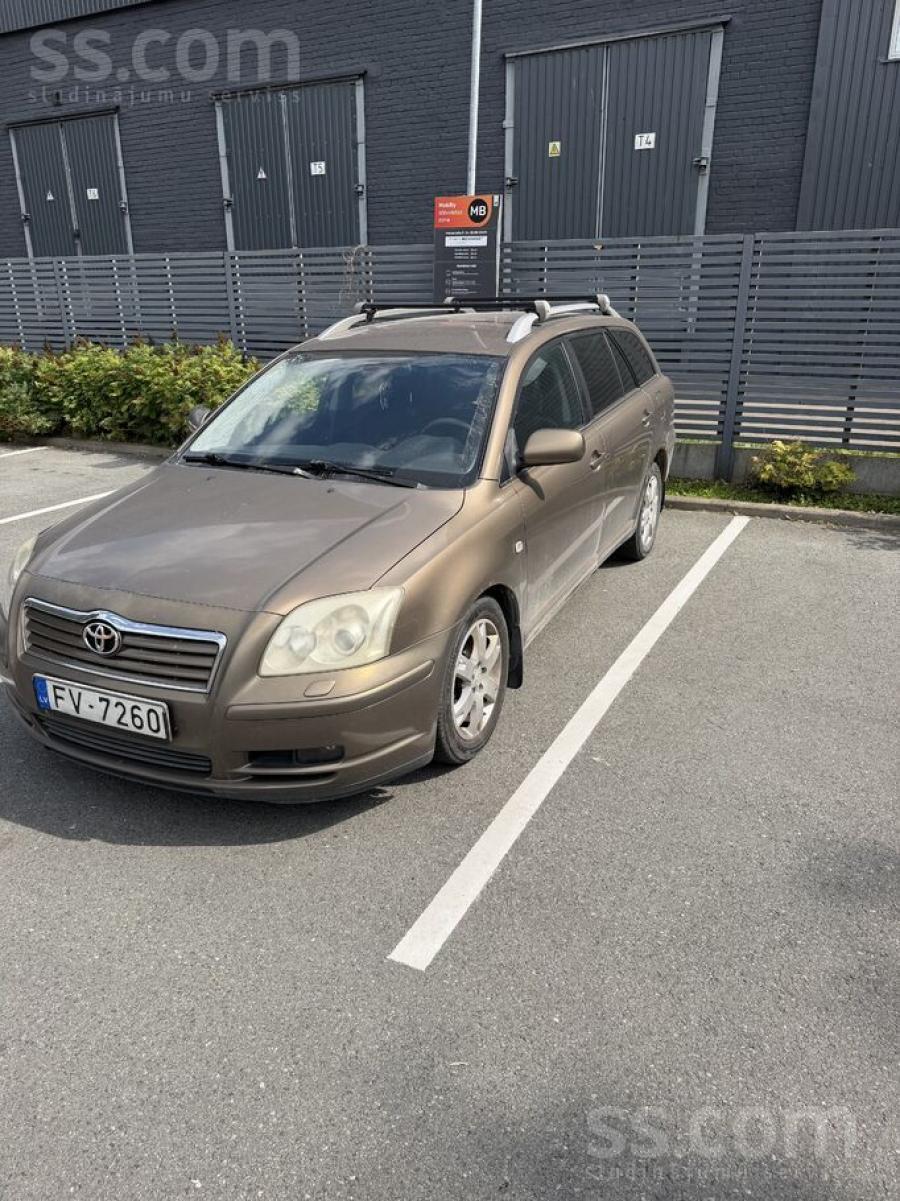 Brūns Toyota Avensis 2006 Rīga, ar dzinēja tilpumu 1.80 L un nobraukumu 345 tūkst. km par 1700 €, foto 3 vietnē AUTOMOTO.COM.LV