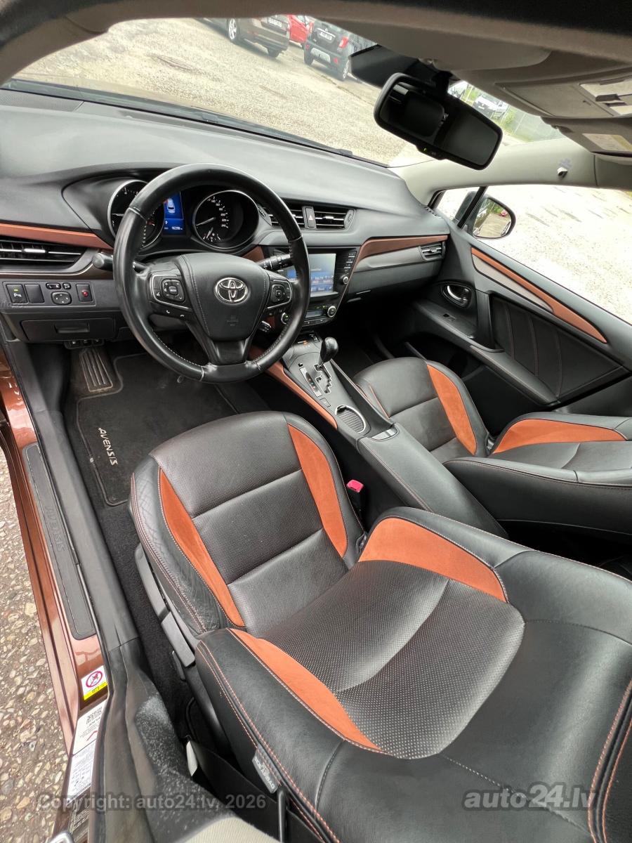 Brūns Toyota Avensis 2015 Kuresāre, ar dzinēja tilpumu 2.00 L un nobraukumu 182 tūkst. km par 11750 €, foto 11 vietnē AUTOMOTO.COM.LV