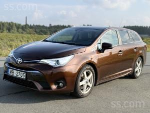 Brown Toyota Avensis 2015 in Ogre, with an engine capacity of 2.00 L and mileage of 328 thousand km for 8500 €, photo  on AUTOMOTO.COM.LV