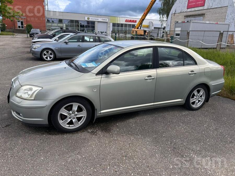 Zaļš Toyota Avensis 2005 Valmiera, ar dzinēja tilpumu 1.80 L un nobraukumu 266 tūkst. km par 1700 €, foto 5 vietnē AUTOMOTO.COM.LV