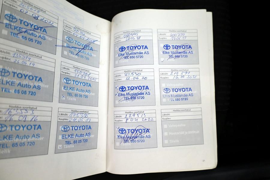 Green Toyota Avensis 2009 in Tallinn, with an engine capacity of 1.80 L and mileage of 259 thousand km for 3499 €, photo 17 on AUTOMOTO.COM.LV