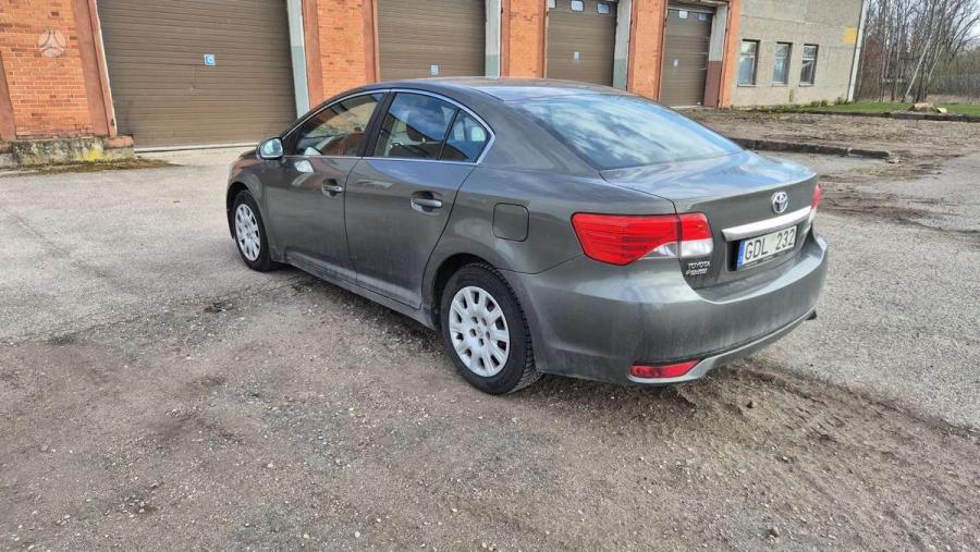 Zaļš Toyota Avensis 2012 Jonava, ar dzinēja tilpumu 1.99 L un nobraukumu 314 tūkst. km par 4500 €, foto 3 vietnē AUTOMOTO.COM.LV