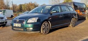 Green Toyota Avensis 2003 in Valmiera, with an engine capacity of 1.80 L and mileage of 246 thousand km for 1300 €, photo 7 on AUTOMOTO.COM.LV