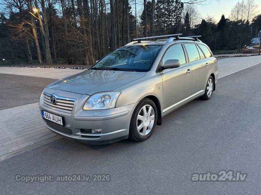 Green Toyota Avensis 2005 in Tallinn, with an engine capacity of 1.80 L and mileage of 276 thousand km for 2500 €, photo 3 on AUTOMOTO.COM.LV