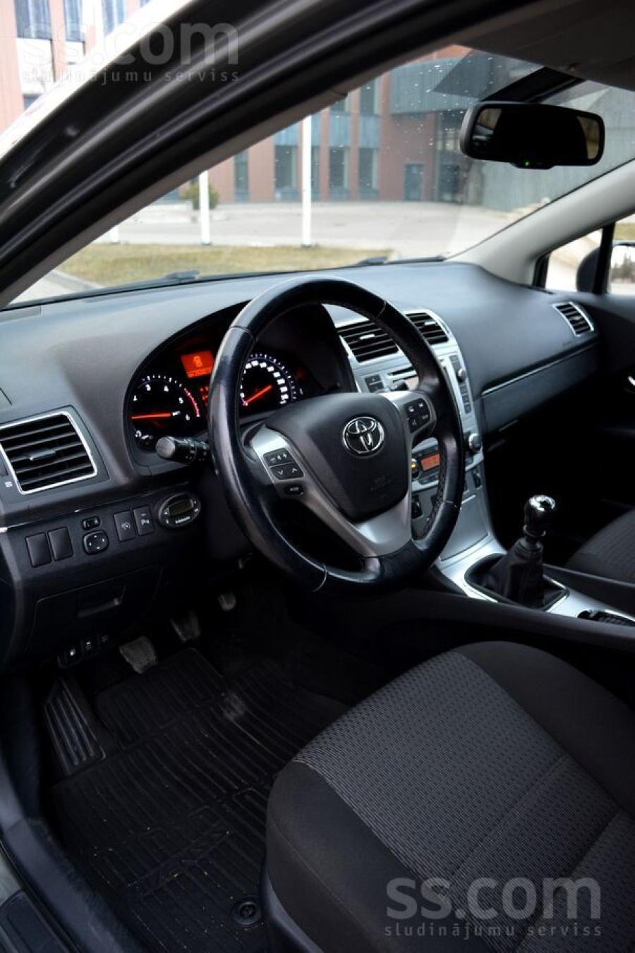 Zaļš Toyota Avensis 2012 Dobele, ar dzinēja tilpumu 2.00 L un nobraukumu 269 tūkst. km par 6250 €, foto 6 vietnē AUTOMOTO.COM.LV