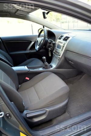 Zaļš Toyota Avensis 2012 Dobele, ar dzinēja tilpumu 2.00 L un nobraukumu 269 tūkst. km par 6250 €, foto 10 vietnē AUTOMOTO.COM.LV